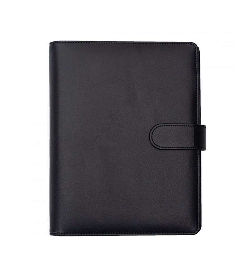 Ring Binder for Organizer - Size A5 - Black - smooth