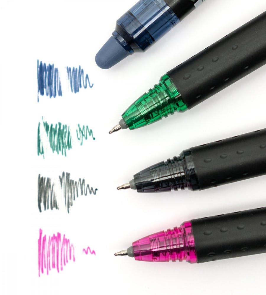 Pilot Frixion Point Clicker 0.5 - 4-pack - Smidigt och snyggt