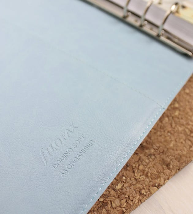 Ringperm fra Filofax til systemkalender A5 - Pale Blue